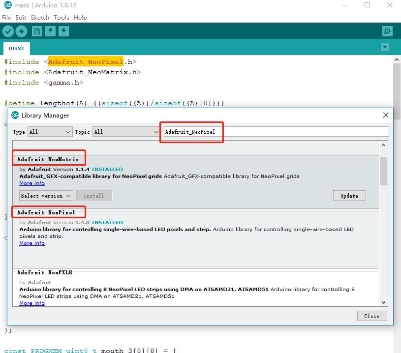 GitHub - DKARDU/LedMask